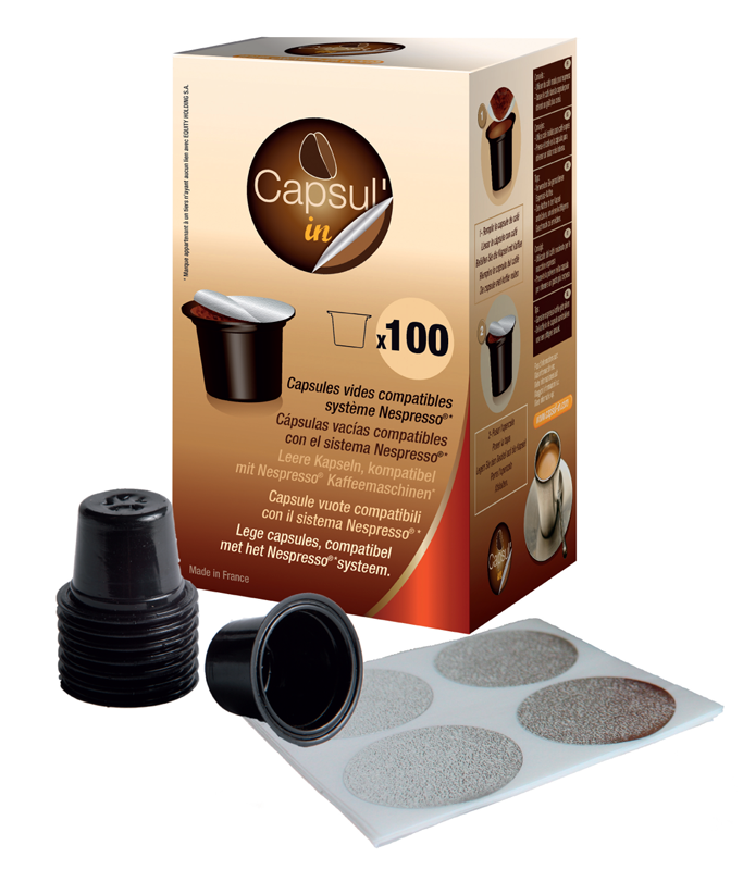 Product technical data | Capsul-in : Nespresso® compatible capsule for ...