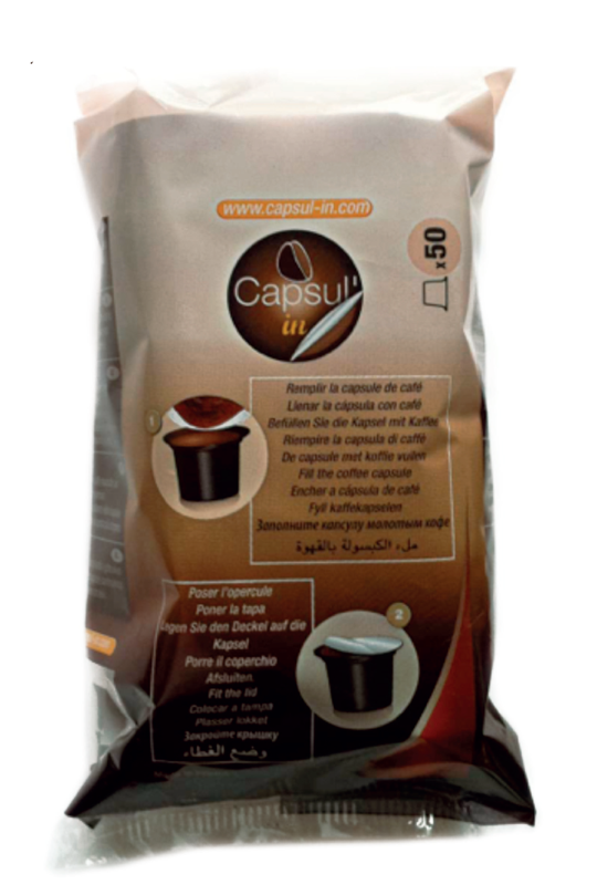 Product technical data | Capsul-in : Nespresso® compatible capsule for ...